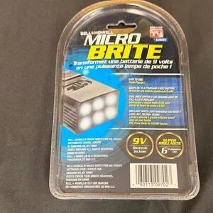 Bell+Howell | Other | Bell Howell Micro Brite Flashlight Turn A 9 Volt ...